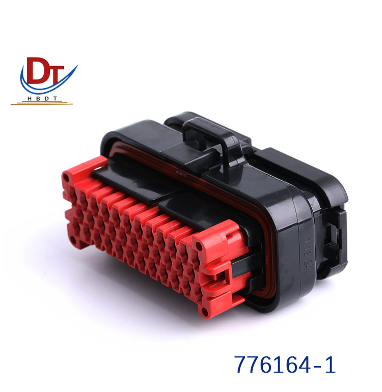 汽车线束专用护套776164-1连接器35孔电动车插头防水型防尘国产件-阿里巴巴