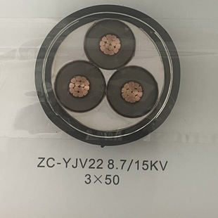 东莞工厂直供中压铜电缆 ZC-YJV22-8.7/15KV 3*50电力电缆-阿里巴巴
