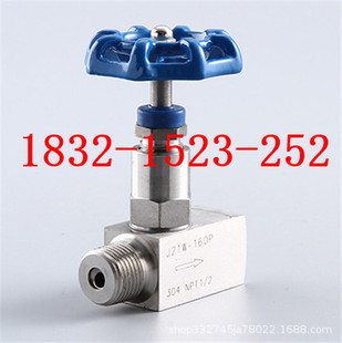 J23W-64P、J13W-160P 304SS不锈钢内外丝螺纹压力表针型阀M14*1.5-阿里巴巴