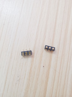3PIN 卧式贴片POGO PIN 3P 顶针连接器 3针弹簧针座-阿里巴巴