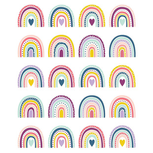 跨境波西米亚彩虹桥贴纸Bohemian Rainbow Bridge sticker-阿里巴巴