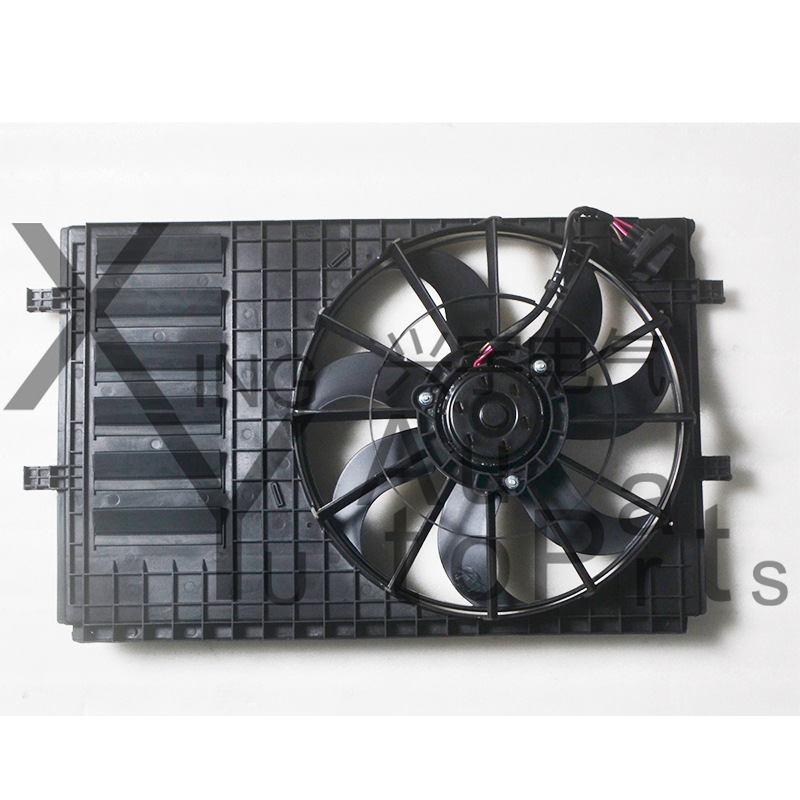 适用于大众13款桑塔纳 新捷达散热器风扇电子扇总成 6Q0959455AD-阿里巴巴