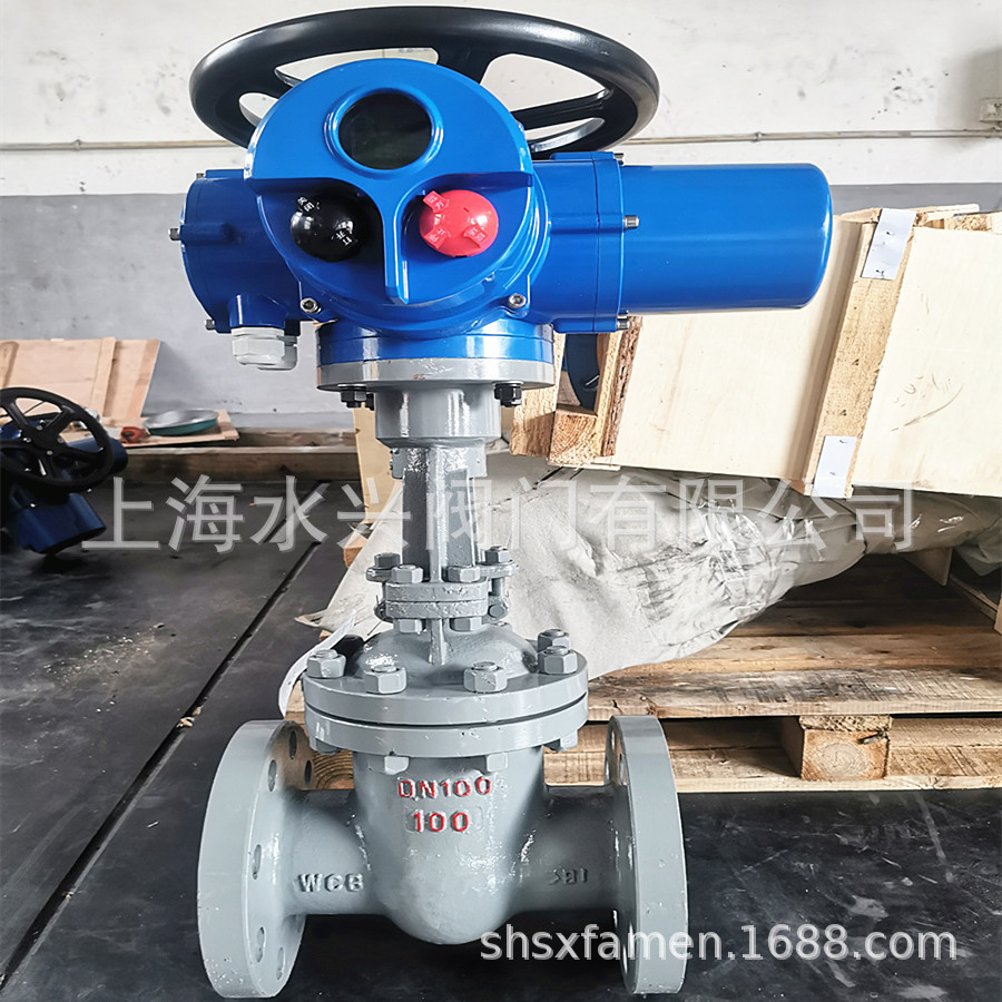 Z941H-16C-DN80智能调节型电动闸阀 双法兰电动闸阀4-20mA DC信号-阿里巴巴