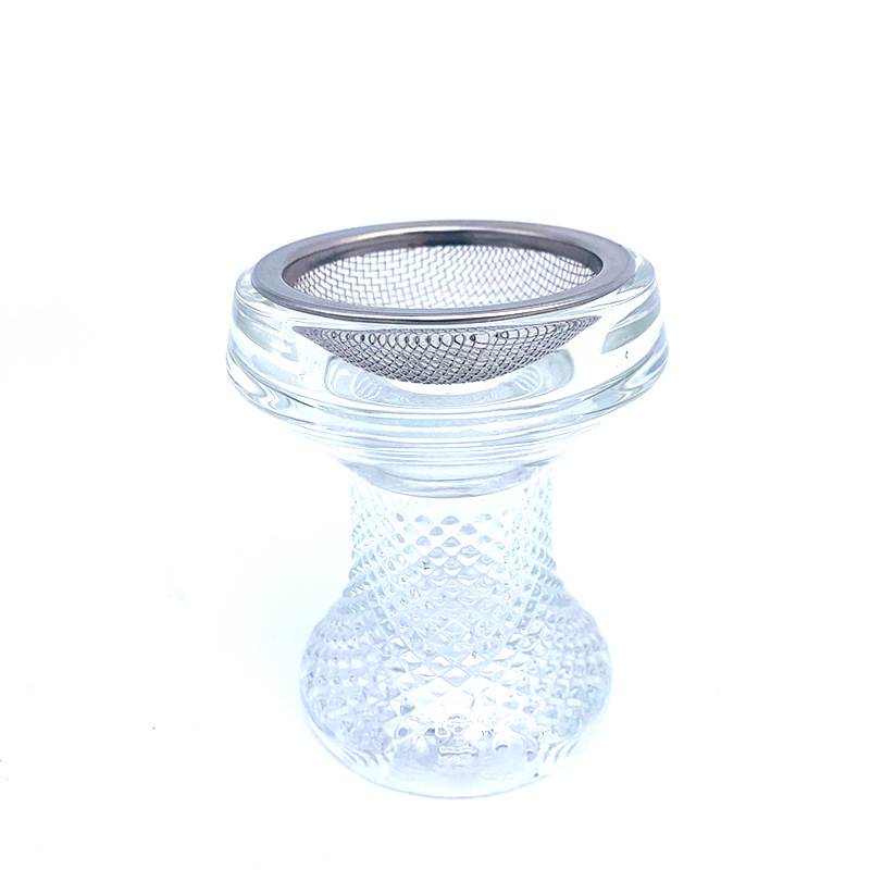 水晶玻璃水烟锅厂家直销水烟配件透明水烟膏锅hookah跨境热销烟碗-阿里巴巴