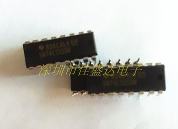 直插式 SN74LS153N HD74LS153P 74LS153 DIP-16 双4选1数据选择器-阿里巴巴