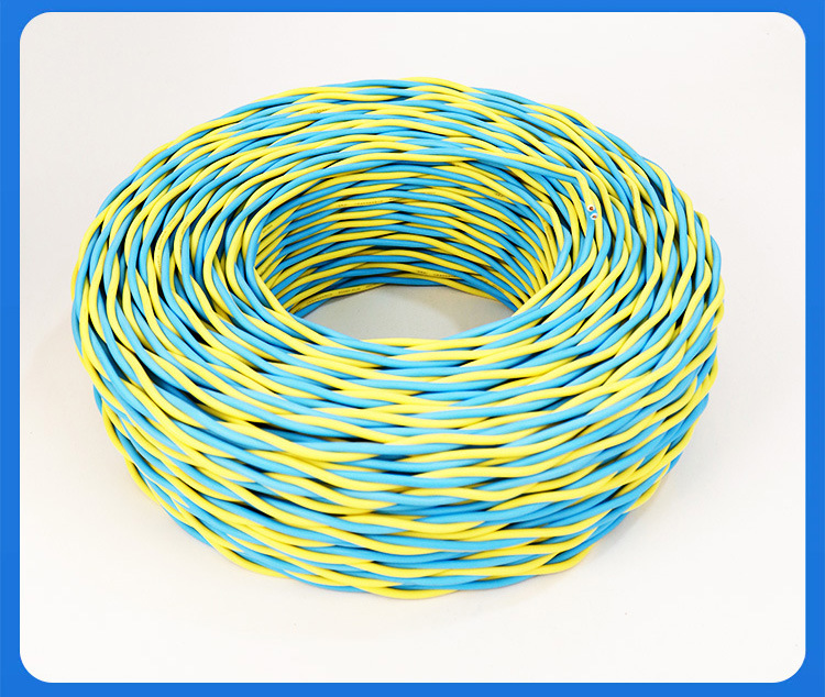 WDZBN-RYJS 低烟无卤阻燃铜芯绞型软电线 双绞线 花线 消防线-阿里巴巴