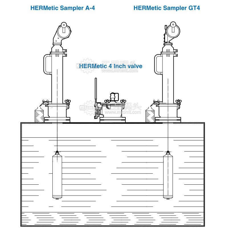 霍尼韦尔石油密封式大容量4英寸阀门取样器HERMetic-SamplerA-4-阿里巴巴
