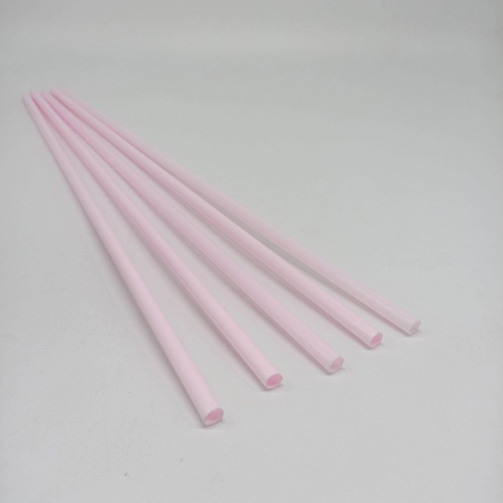 ABS hard plastic small tube color toy hollow rod round tube funny cat ...