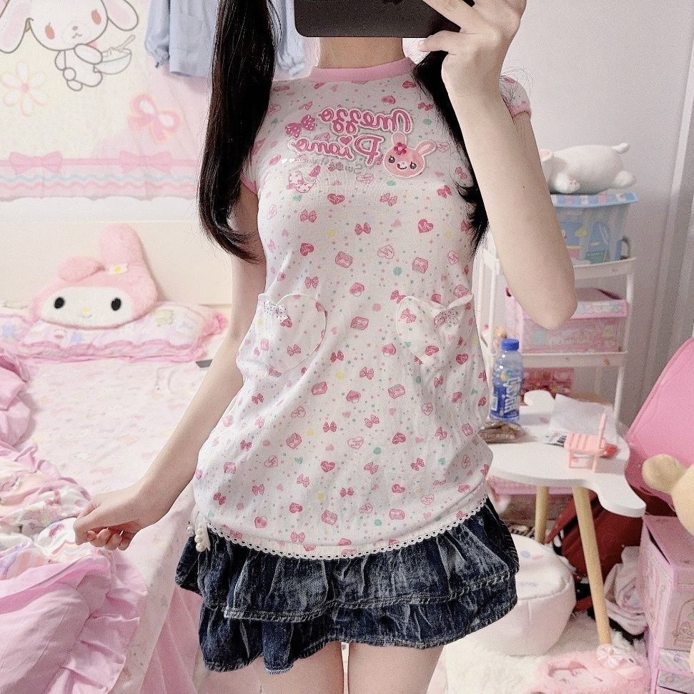 夏季日系甜美可爱女儿服蝴蝶结甜妹a字连衣裙少萝软萌妹jojifuku 阿里巴巴