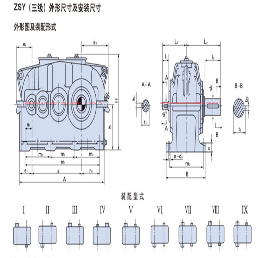 减速机ZLY160硬齿面齿轮减速机轴 圆柱齿轮减速器 ZLY125 ZLY140-阿里巴巴