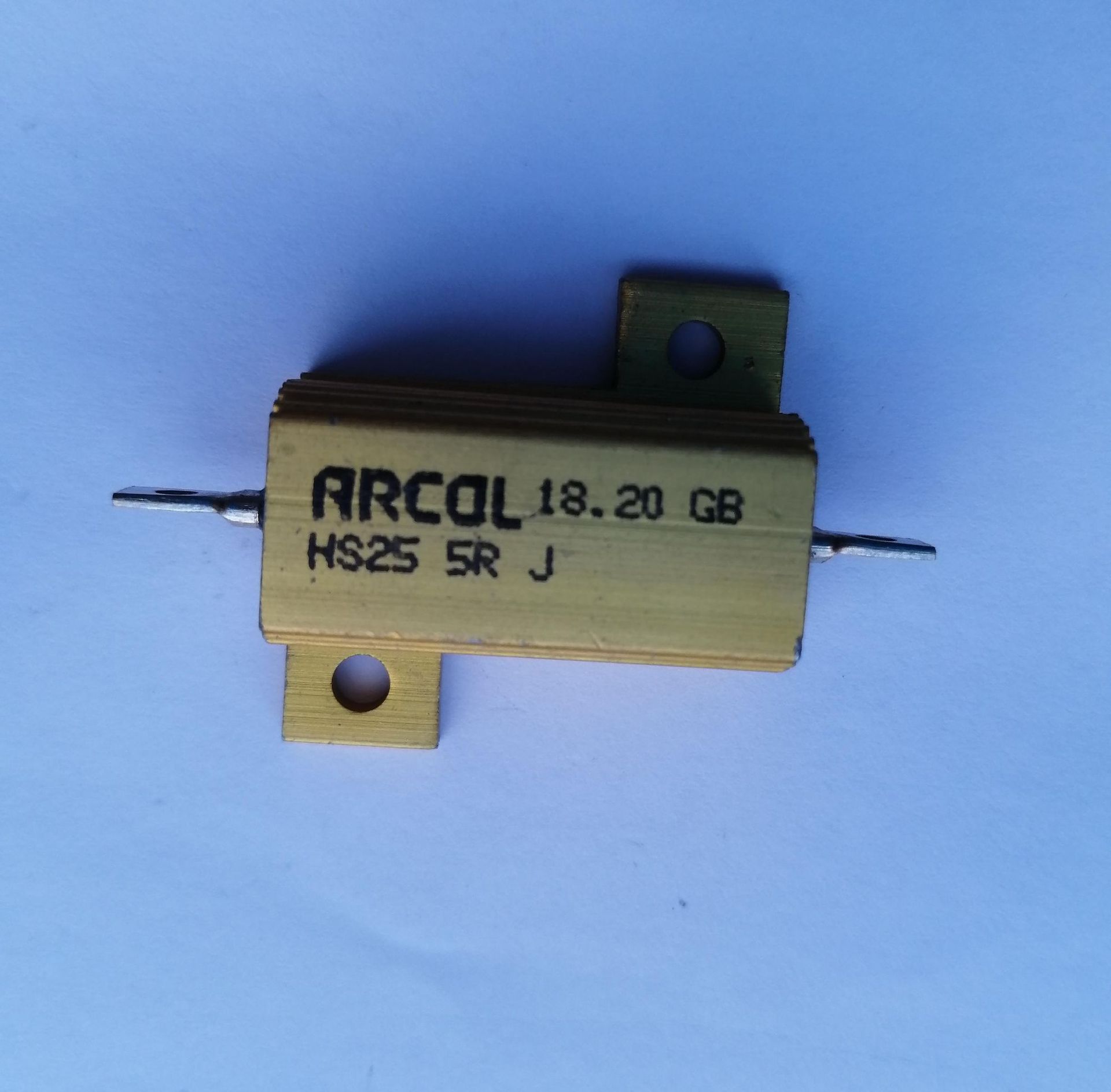原厂代理HS25 5R J 英国ARCOL黄金铝壳电阻精密电阻 大功率电阻-阿里巴巴