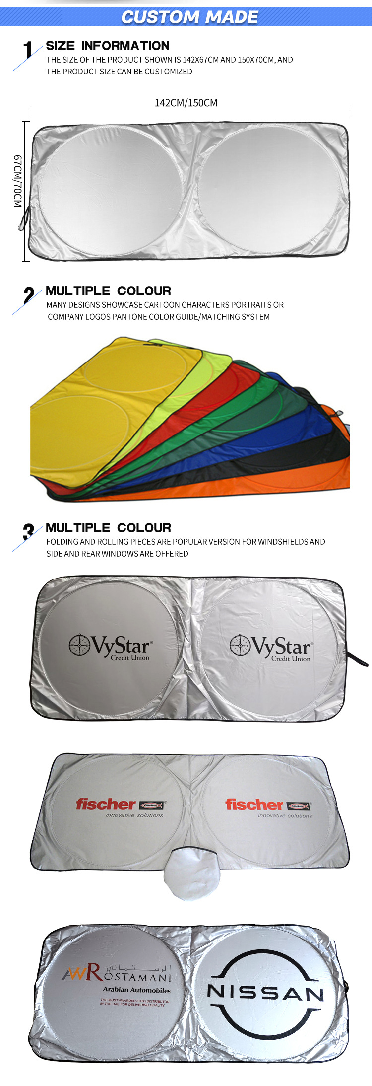 Car Sunshade Auto Folding Sun Shade Car Front Screen window-阿里巴巴