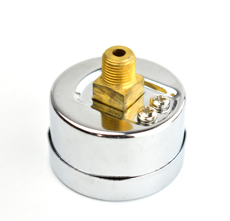 真空负压压力表Y-40Z -0.1MPa 1分银白色气压表外壳铁镀铬-阿里巴巴