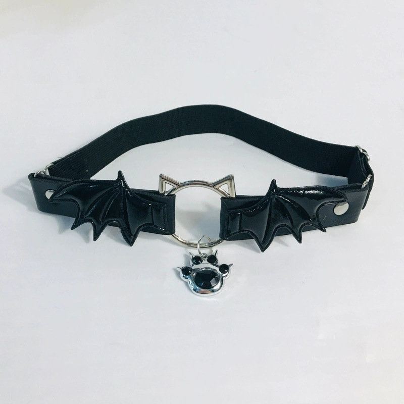 甜心亚比 y2k辣妹亚文化恶魔翅膀腿环cos小众朋克性感猫爪jk腿饰-阿里巴巴