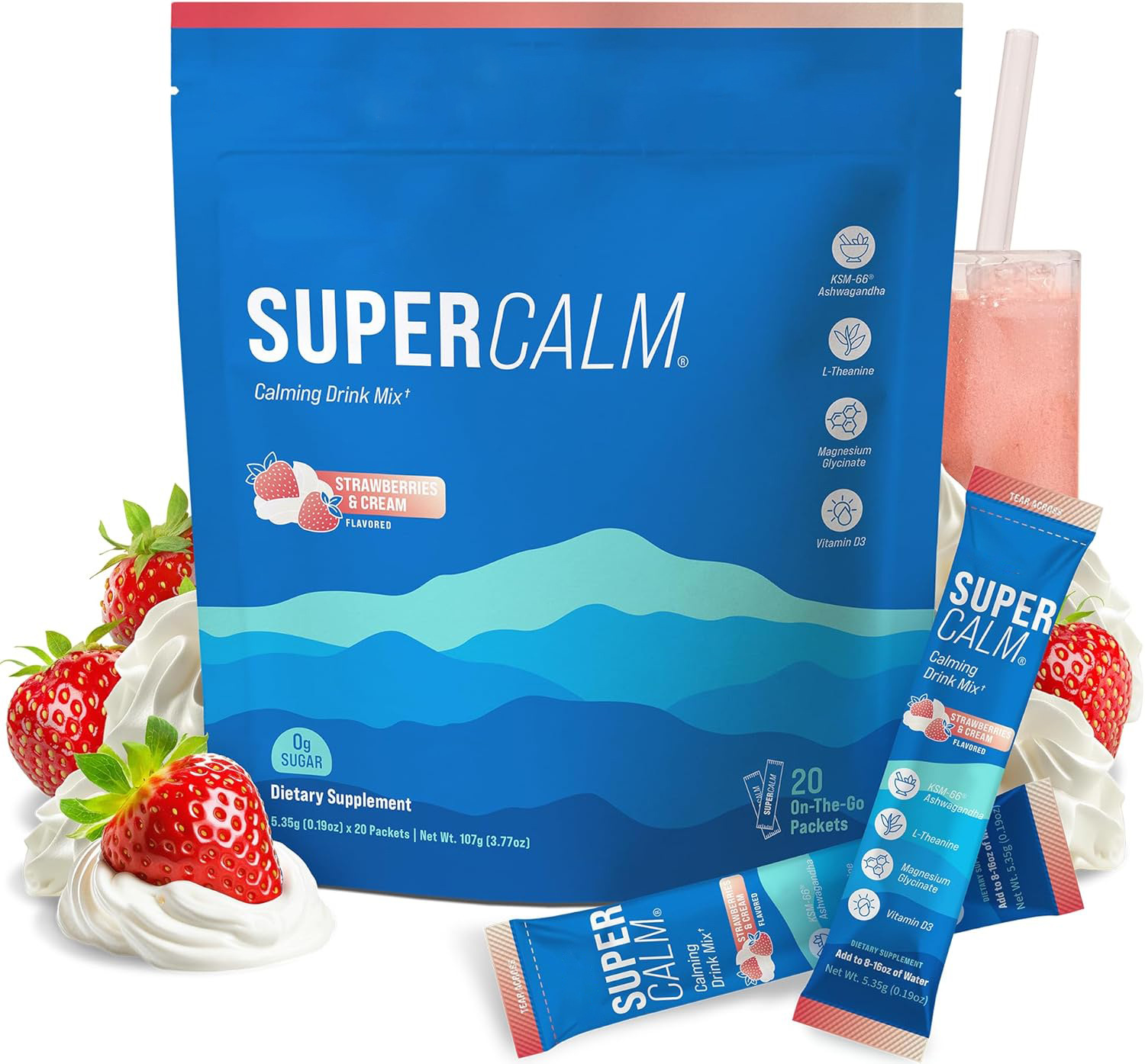 SuperFocus Focus Drink Mix水果味狮子鬃毛蘑菇红景天冲调饮料-阿里巴巴