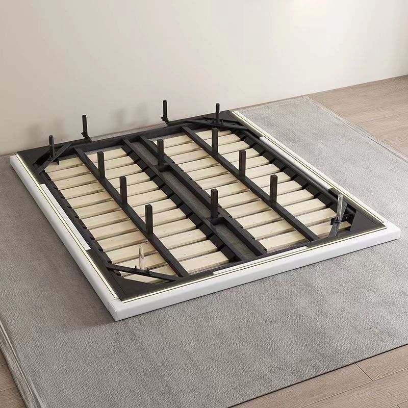 Light Luxury Suspension Bed Double Bed 1.8 m Master Bedroom Italian ...