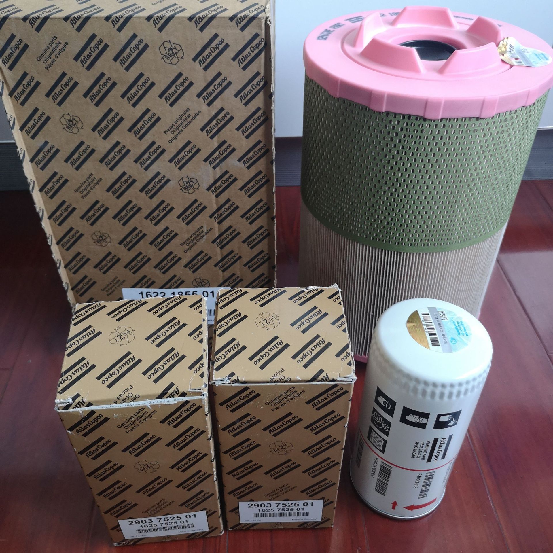 阿特拉斯空滤芯1830020761 新款G55 GA55空压机原装保养配件-阿里巴巴