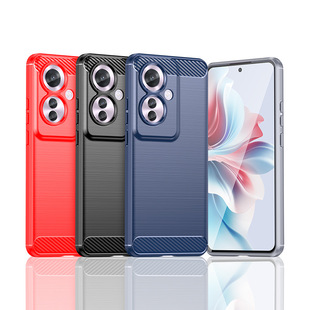 适用OPPO Reno11 F 5G/F25 Pro 5G手机壳 OPPO 拉丝碳纤维手机壳-阿里巴巴