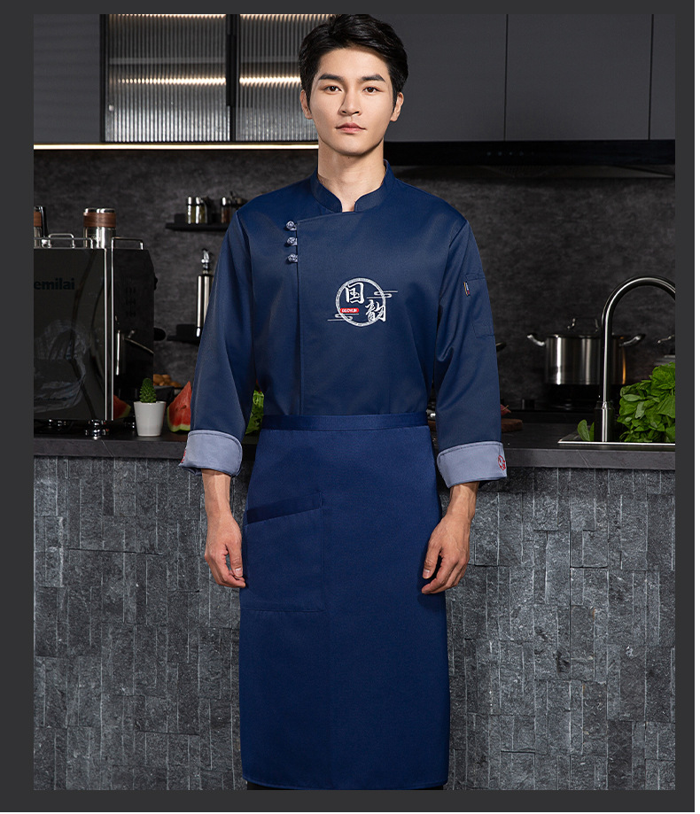 Wholesale Chinese Style Chef Uniform for Restaurant with 30% Cotton ...