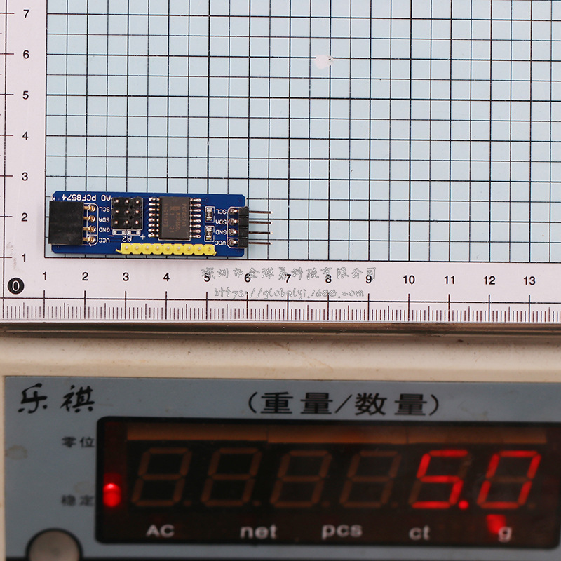 PCF8574 PCF8574T 模块 PCF8574模块 IO扩展模块 I/O扩展模块 I2C-阿里巴巴