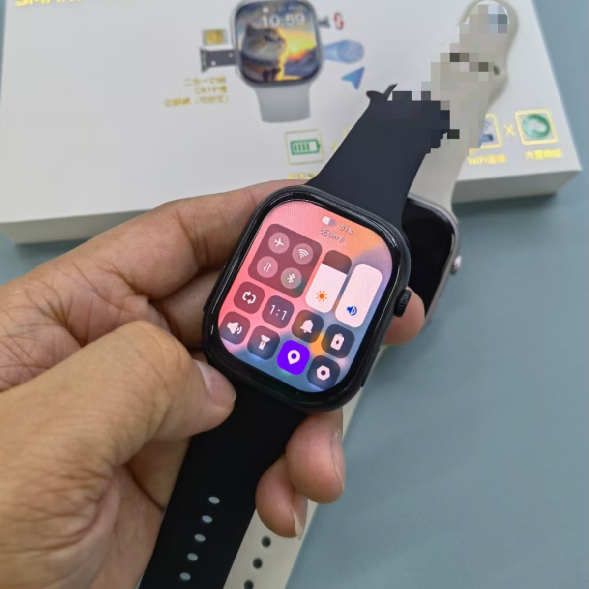 全新W527展讯芯片S16华强北顶配版5GWiFi八核4G智能电话运动手表-阿里巴巴