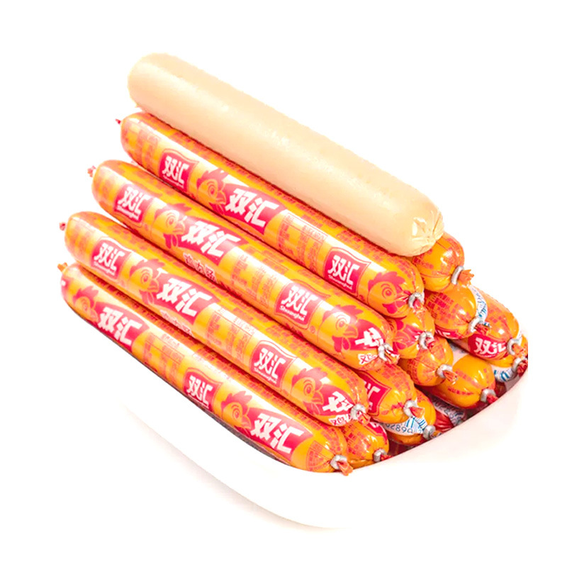 双汇鸡肉肠粗大火腿肠香肠零食泡面搭淀粉肠58g整箱超市食品批发-阿里巴巴