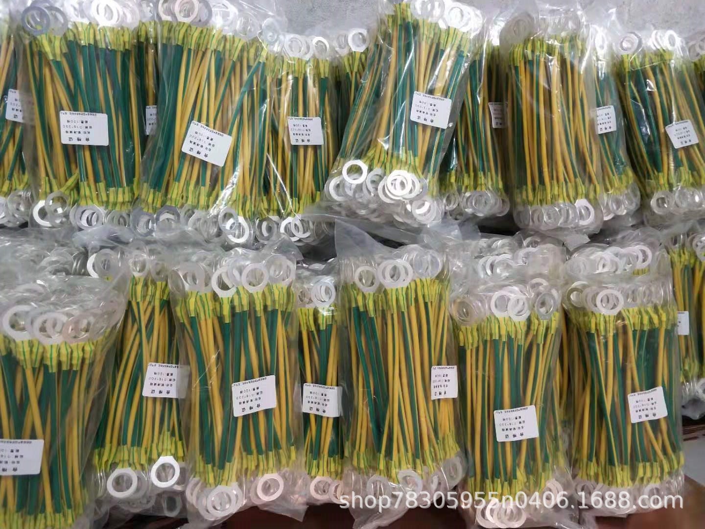 BVR黄绿跨接线 6mm2 双色接地线 16mm2 静电跨接线 电线电缆-阿里巴巴