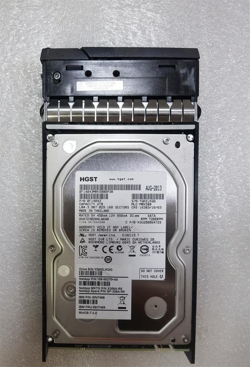 NETAPP 2T 7.2K DS4243 DS4246硬盘 SP-X306A-R5 00V7468 00V批发-阿里巴巴