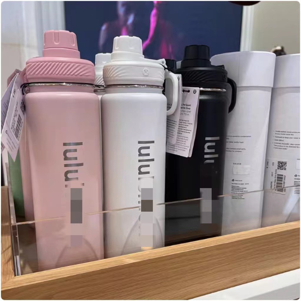 lululemon保温杯Back to Life运动瑜伽健身水瓶710ml水壶便携水杯-阿里巴巴