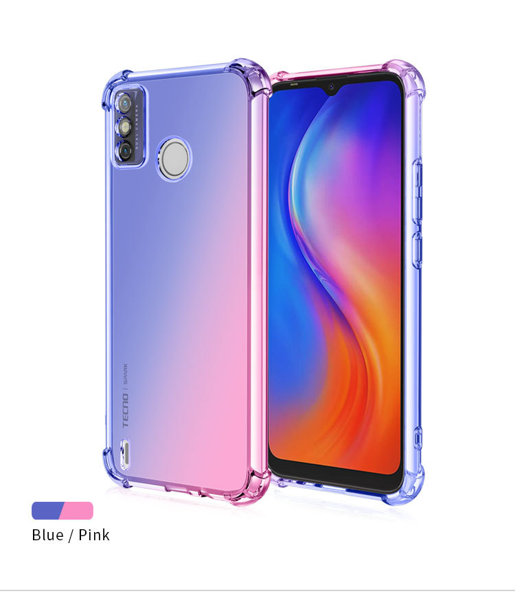 +传音TECNOSpark GO手机壳POVA3防摔SPARK GO2022渐变SPARK8P适用-阿里巴巴