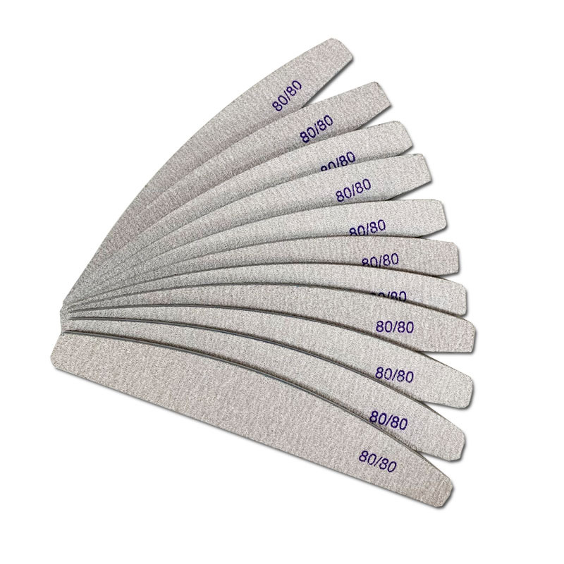 80/80粗砂卸甲修型指甲锉 光疗甲打磨条美甲搓条方形厚锉美甲搓条-阿里巴巴