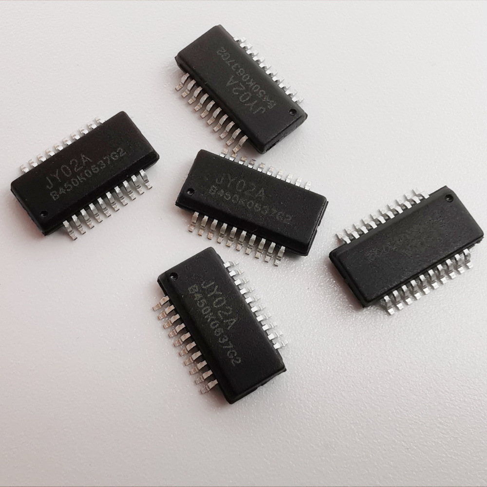 JY02A无霍尔电机专用驱动芯片IC SSOP20封装 无需软件调试-阿里巴巴