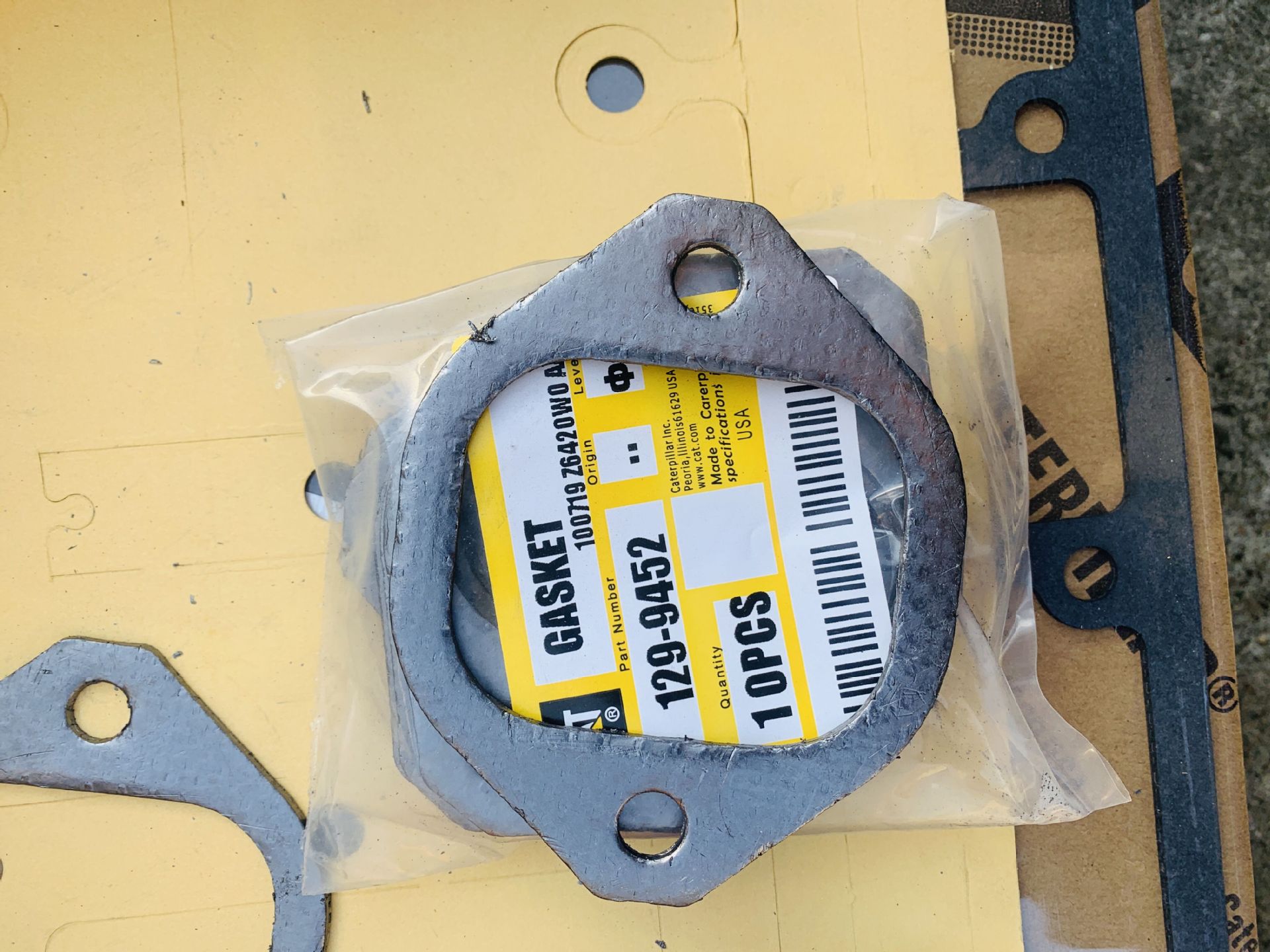 供应卡特彼勒3412柴油发动机排气管垫片129-9452-阿里巴巴