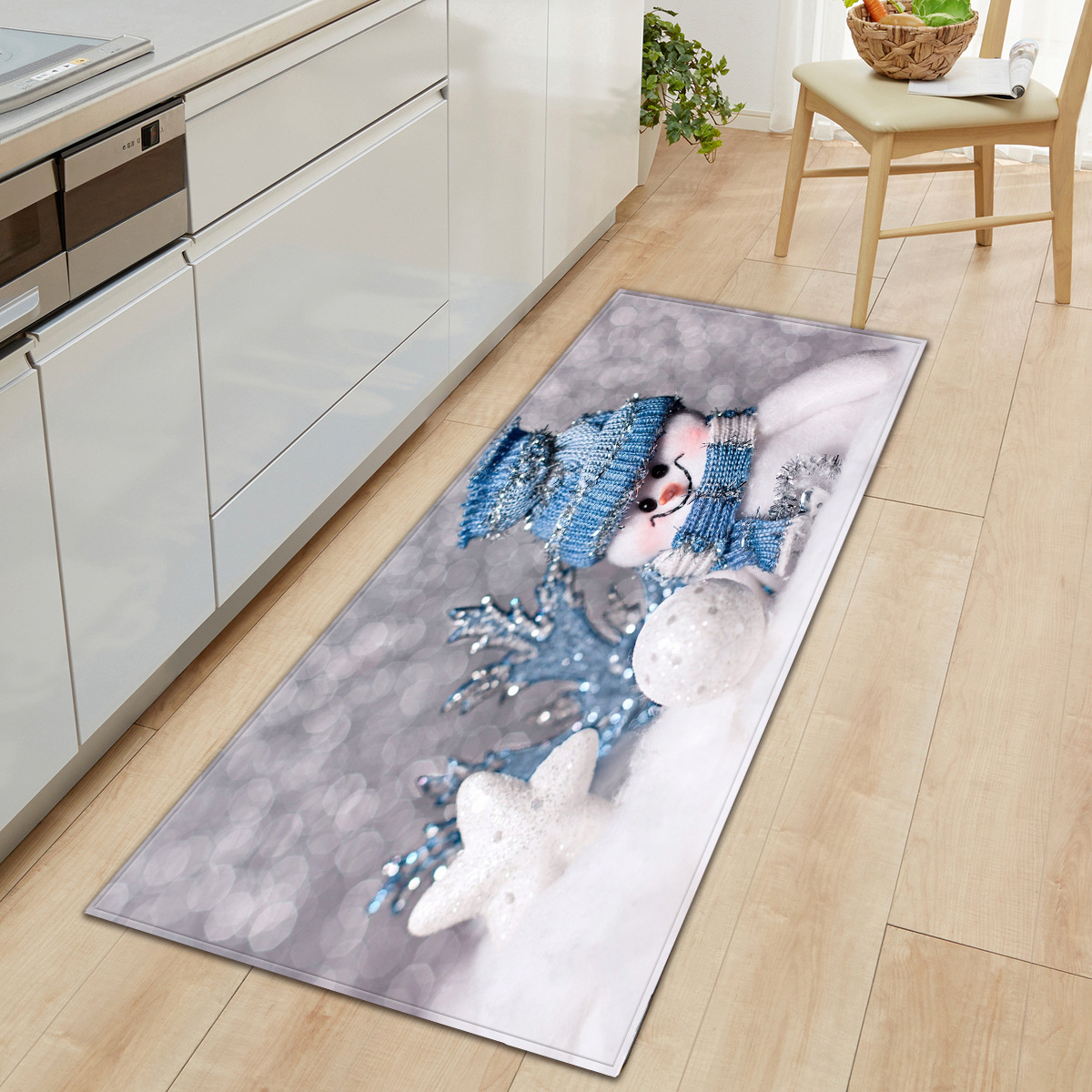 跨境热销圣诞节麋鹿厨房沙发地毯门垫长条地垫wish亚马逊ebay代发采购价格、怎么样、行情市场-CCEE选品中心