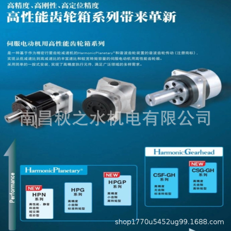 Harmonic日本HD哈默纳科提升装置谐波减速机CSF-17-100-2UH-SP-阿里巴巴
