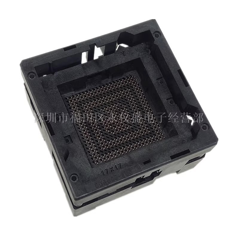 测试座BGA292/CBG292-063Y-B烧录座适配座间距0.8MM 尺寸17X17M-阿里巴巴