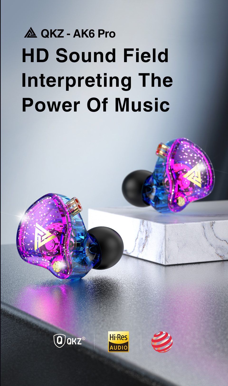 QKZ AK6 PRO耳机HiFi发烧重低音入耳式有线手机电脑跨境耳机-阿里巴巴