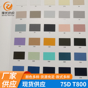 现货供应75D T800平纹无氨四面弹涤纶夹克风衣面料 短裤工-阿里巴巴