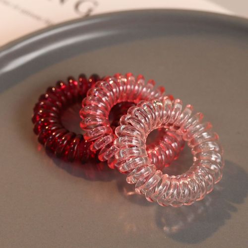 Telephone line hair bands female south Korean non-trace ins rope ...