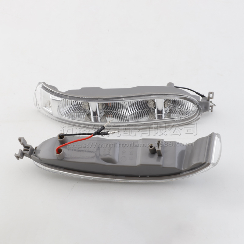 适用 02-09奔驰W209 CLK倒车镜后视镜LED转向灯信号提示灯侧边灯-阿里巴巴