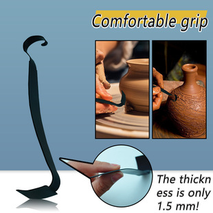 跨境2025新款Ceramic Clay Trimming Tools陶瓷粘土修剪工具-阿里巴巴