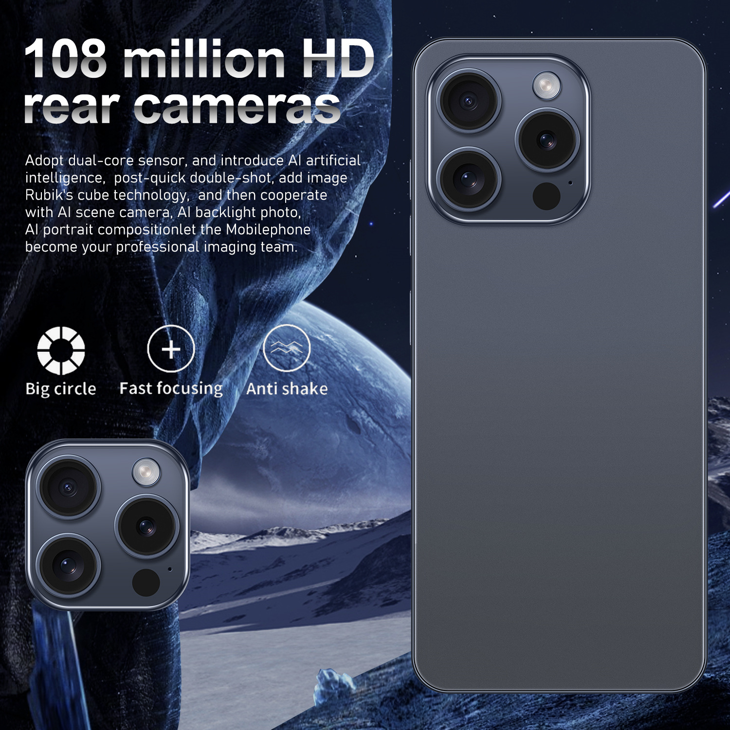 厂家跨境i16 ProMax安卓智能手机7.3HD大屏16+1T支持定-阿里巴巴