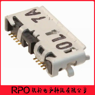 ZX360D-B-10P 3.0mm间距 10pin USB 微B型 插座 连接器-阿里巴巴