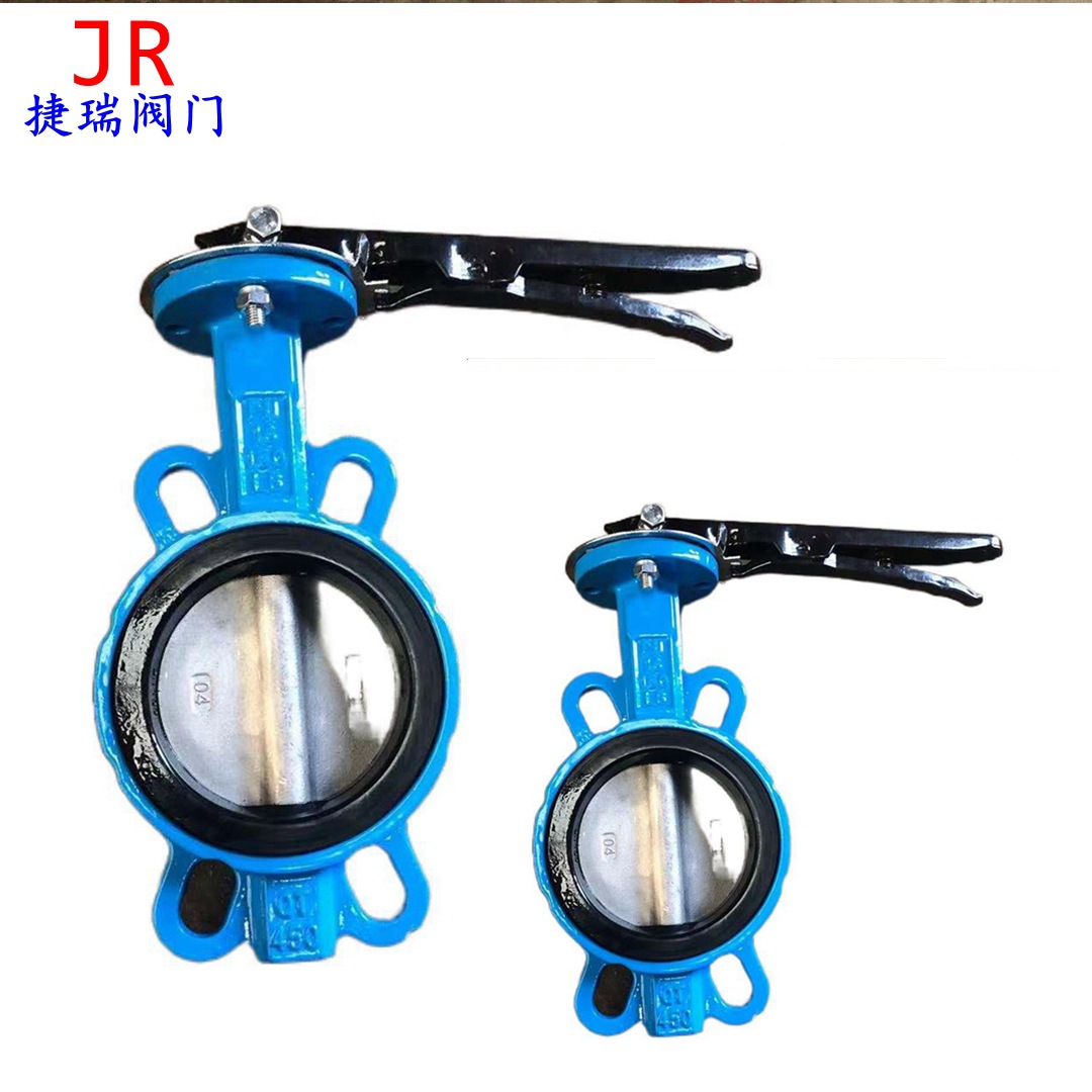 D371X-10Q软密封中线对夹涡轮蝶阀D71F四氟座手动铸钢体球磨板阀-阿里巴巴