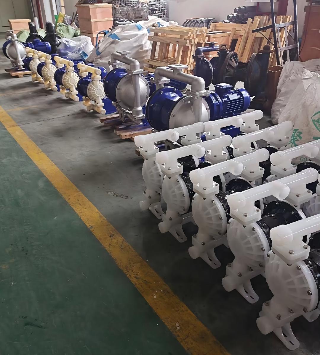 QBY-K25不锈钢气动隔膜泵 胶水泵 污泥泵防漏节能泥浆泵耐腐蚀-阿里巴巴