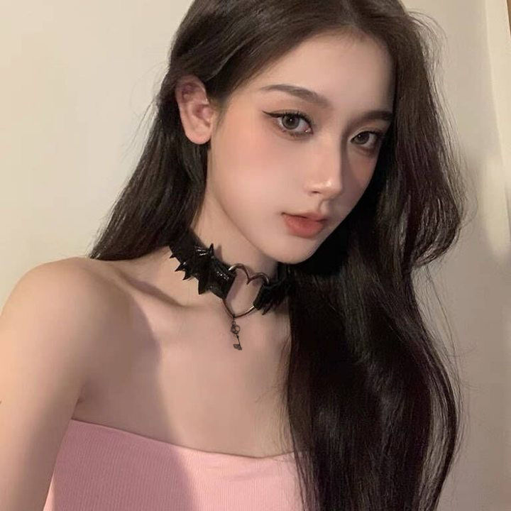 暗黑翅膀腿环可调节松紧y2k辣妹性感弹力绑带cos哥特腿环lolita-阿里巴巴