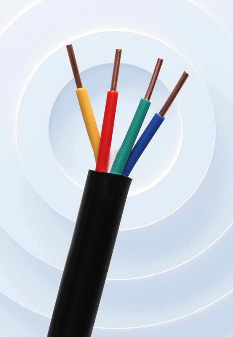 国标铜芯屏蔽电缆KVVRP、RVVP、KVVR、ZC-RVVP多芯屏蔽控制电缆线-阿里巴巴