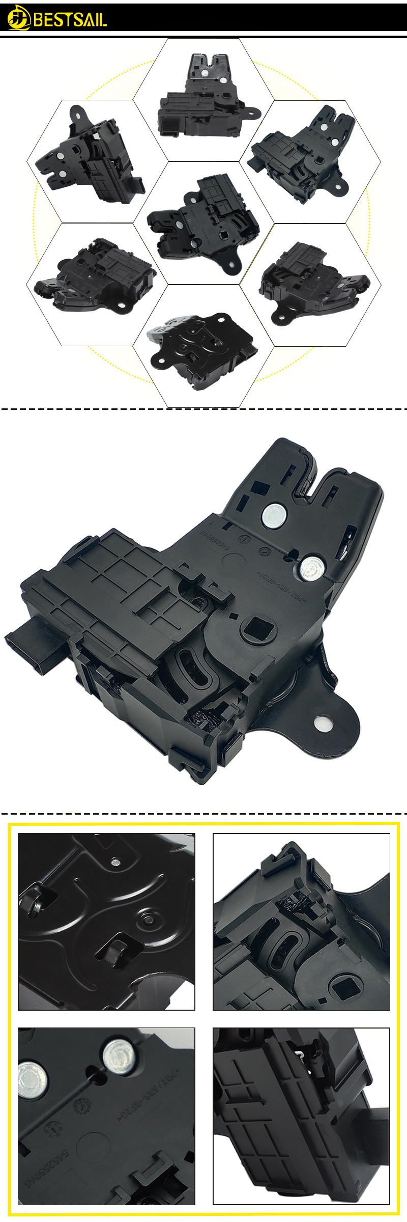 适用于雪佛兰 欧宝 科鲁兹尾箱锁 13501988 13513995 940-108-阿里巴巴