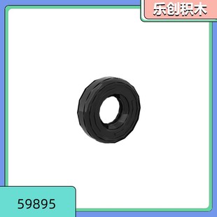 【50g起售】59895兼容乐高3139小颗粒积木散件基础配件小轮皮轮胎-阿里巴巴