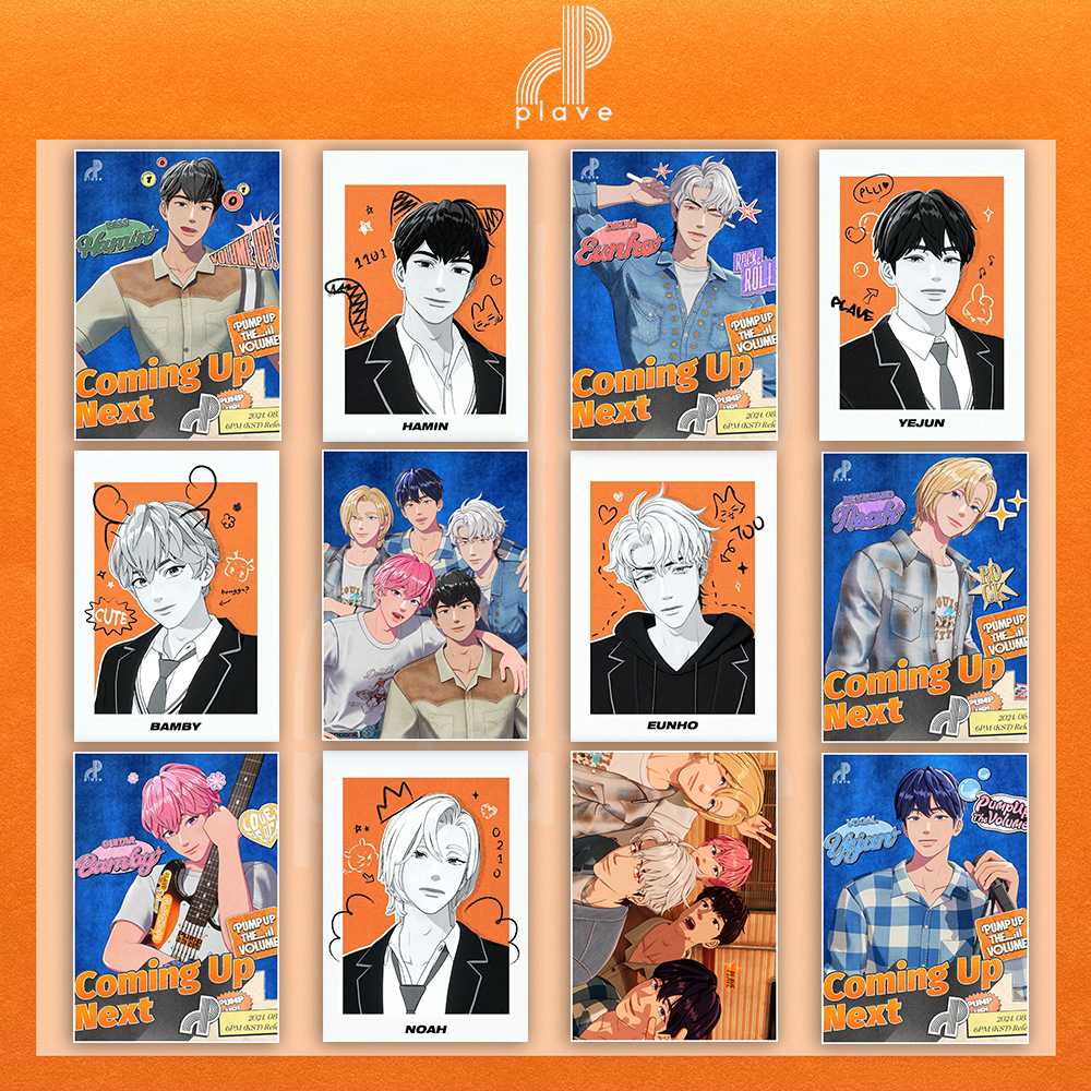 PLAVE Peripheral Poster Illustrated Pump Up The Volume Album Photo ...